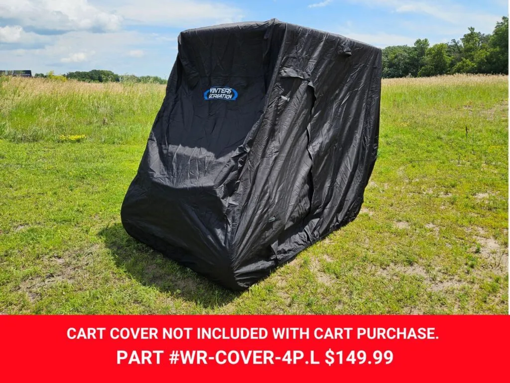 2025 Denago Rover XL Lithium Ion Golf Cart, Black - Winters Recreation