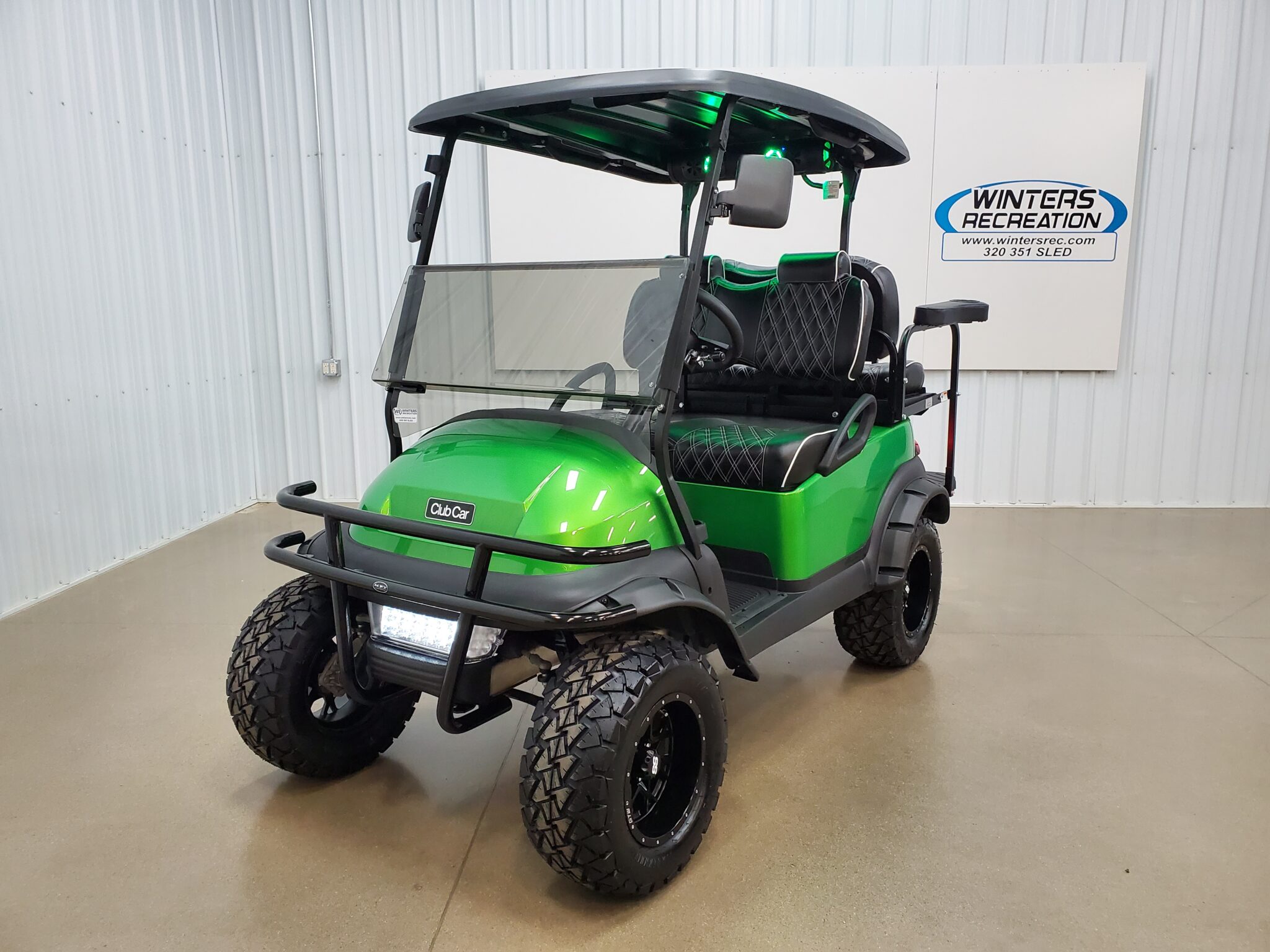 2018 Club Car Precedent Electric BAZOOKA STREET READY Golf Cart ...