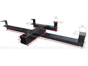 Evolution D5 Ranger & D5 Maverick, Hitch Receiver Kit - Winters Recreation