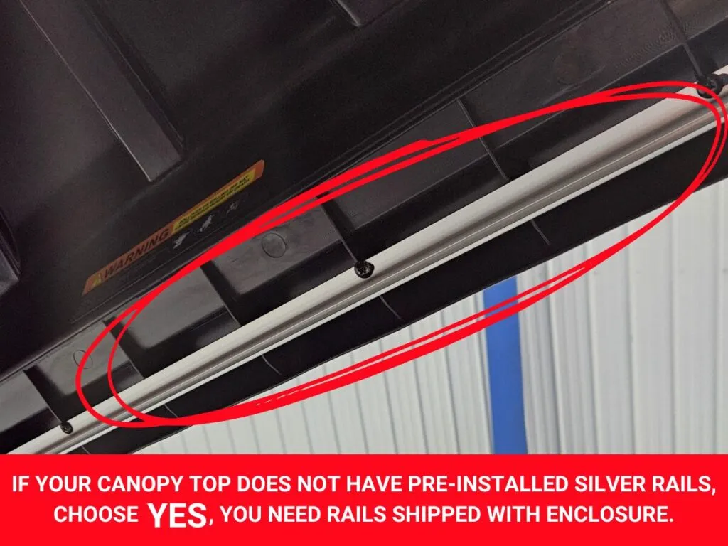 Evolution D5 Ranger & D5 Maverick, Rain Enclosure Four Seater, Black ...