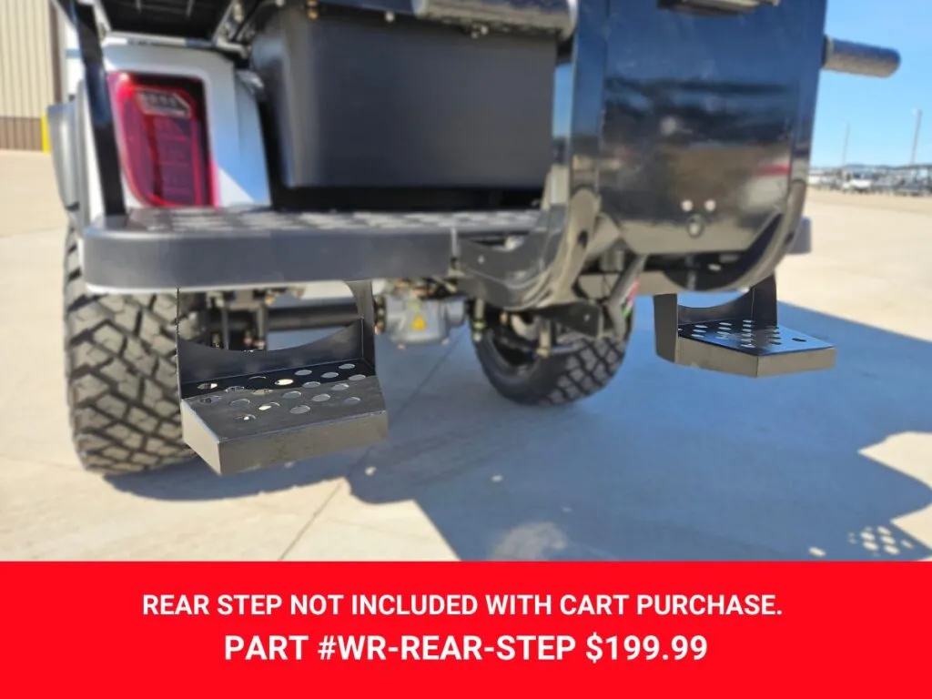 2025 Denago Rover XL6 Lithium Ion Golf Cart, Black - Winters Recreation