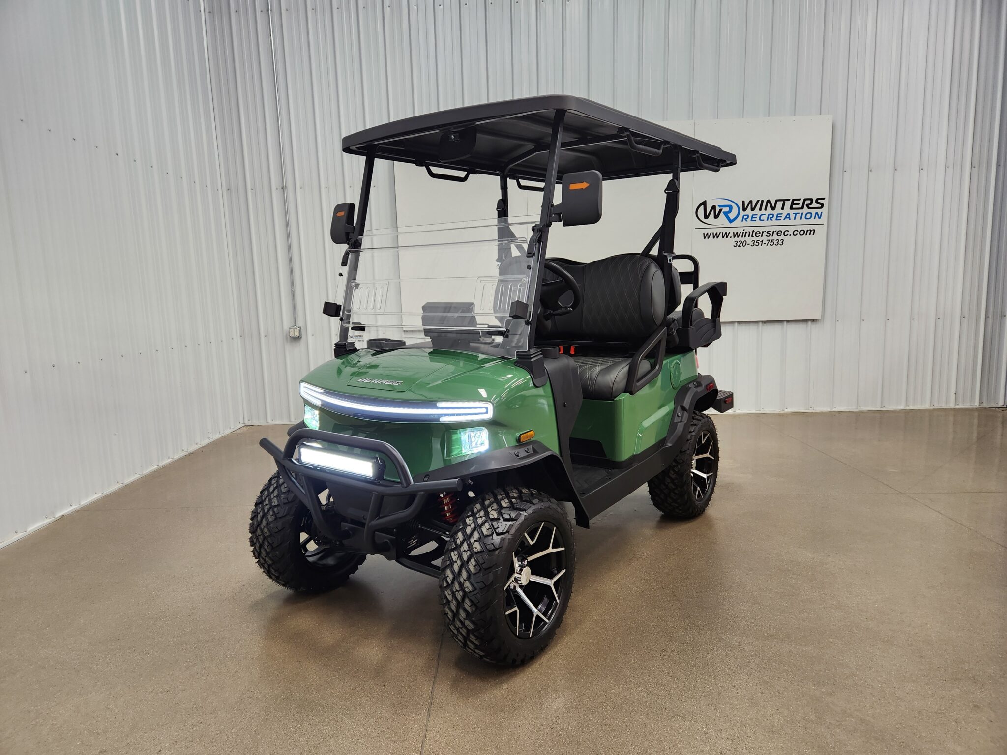 2025 Denago Nomad XL Plus Lithium Ion Golf Cart, Verdant - Winters ...